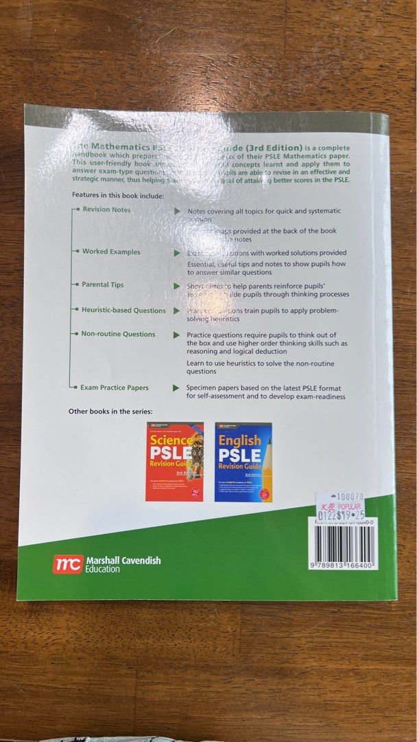 Mathematics PSLE Revision Guide, Hobbies & Toys, Books & Magazines ...