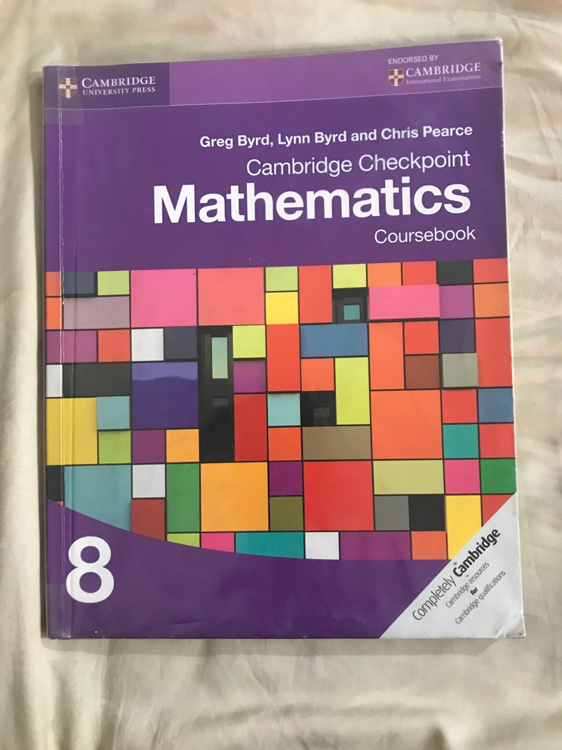 IGCSE Cambridge Checkpoint Mathematics Coursebook Year 8 9781107697874, Hobbies & Toys, Books ...
