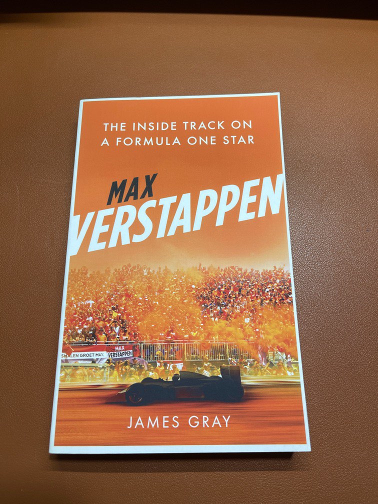 Max Verstappen Book - Max Verstappen: The Inside Track on a Formula One ...