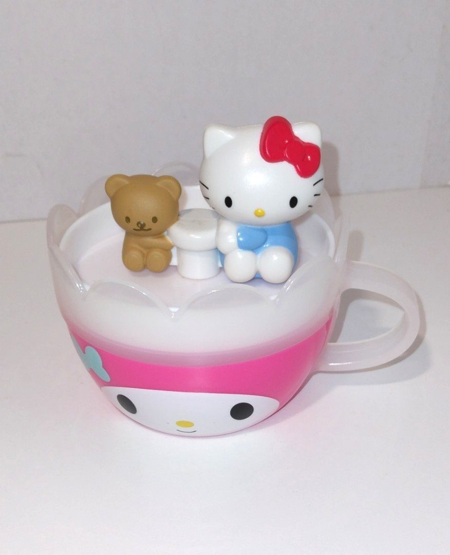 Mcdonalds Sanrio 2017 Hello Kitty Tea Pot / Tea Cup Set + 🔥🔥Free Gift🔥🔥 ...