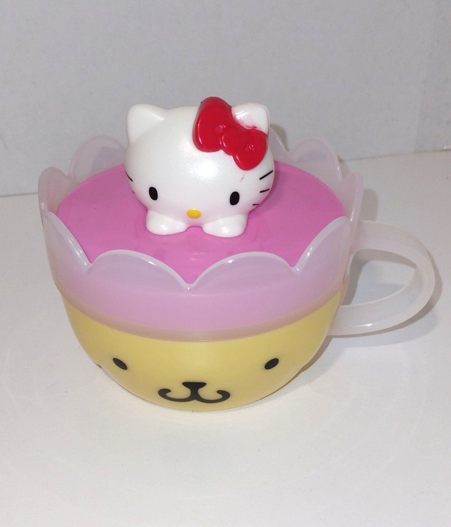 Mcdonalds Sanrio 2017 Hello Kitty Tea Pot / Tea Cup Set + 🔥🔥Free Gift🔥🔥 ...