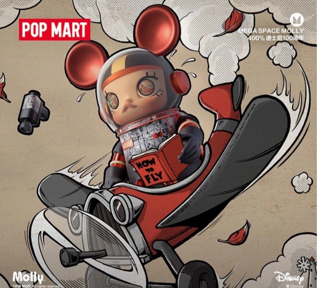 Mega Space Molly Disney 100th 400%, Hobbies & Toys, Memorabilia ...