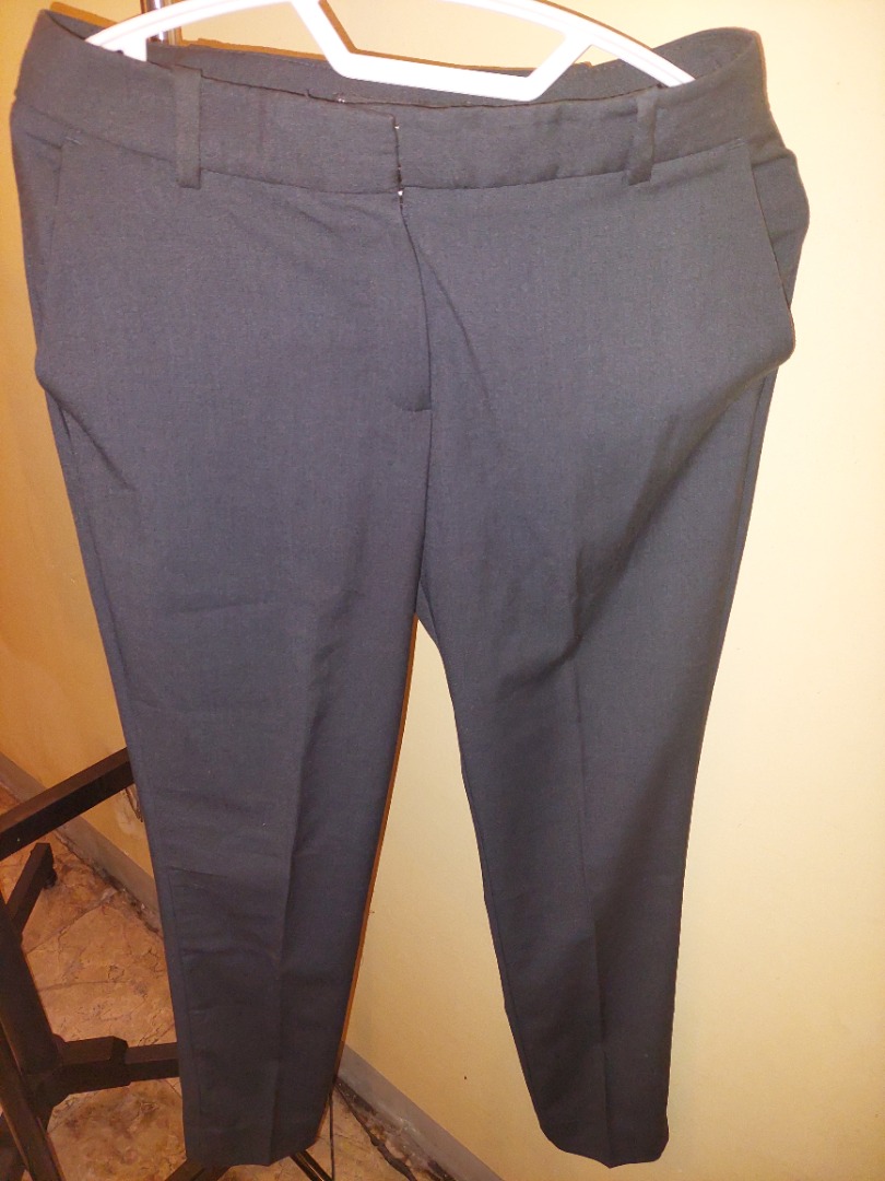 Memo Grey Pants, Women's Fashion, Bottoms, Other Bottoms on Carousell