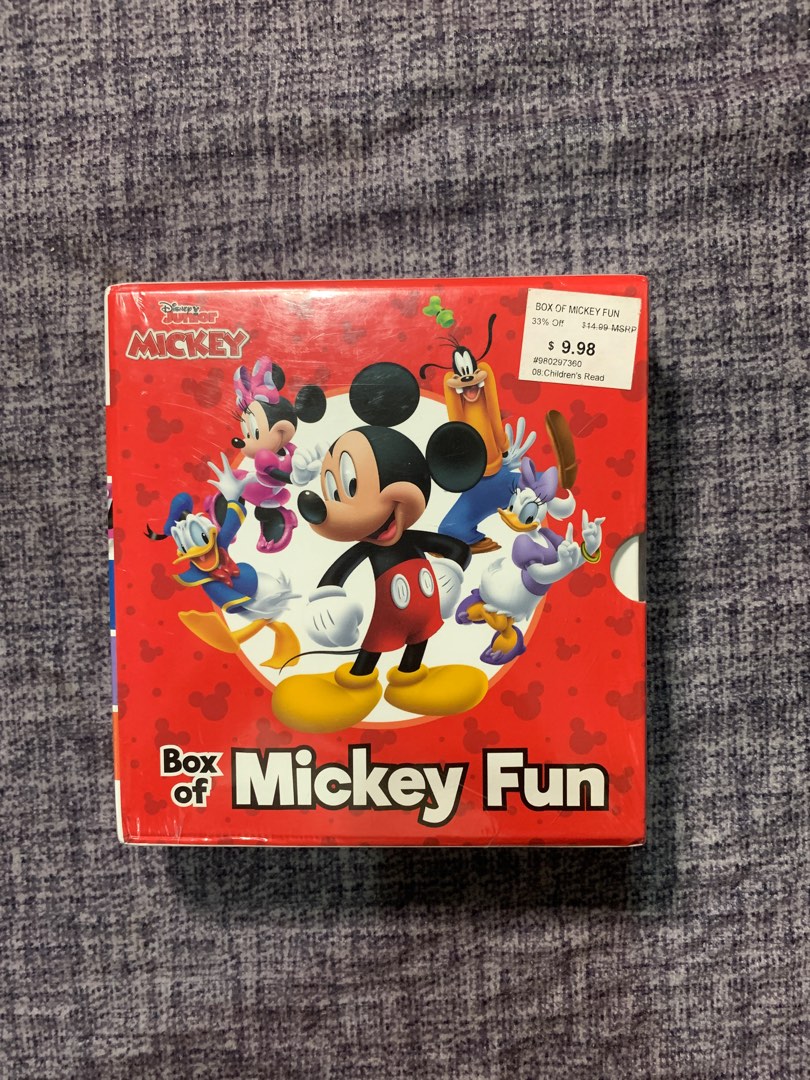 Mickey Fun book set, Hobbies & Toys, Books & Magazines, Children's ...