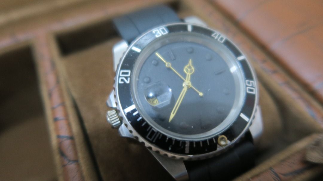 Mido Mod Commander Casing Submariner bukan Seiko Rolex Omega, Fesyen ...