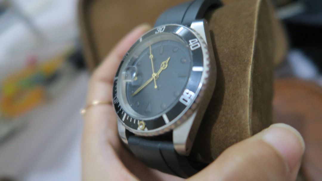 Mido Mod Commander Casing Submariner bukan Seiko Rolex Omega, Fesyen ...