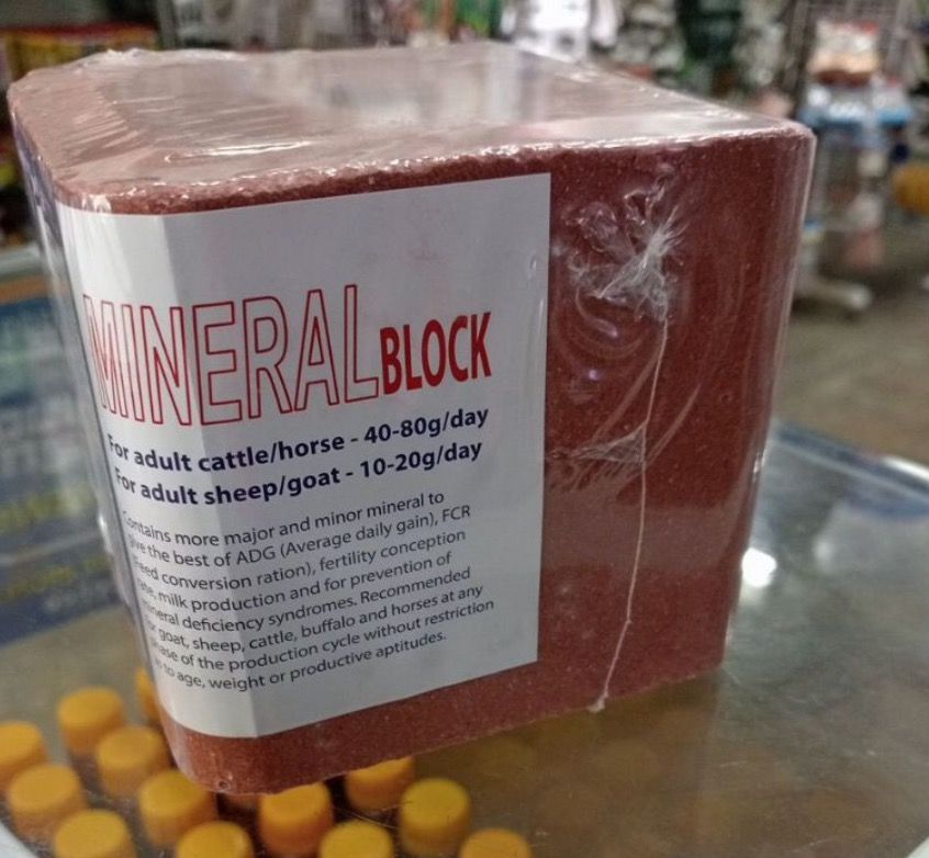 MINERAL BLOCK GARAM JILAT LEMBU/KAMBING/RUSA/KUDA (2KG), Pet Supplies ...