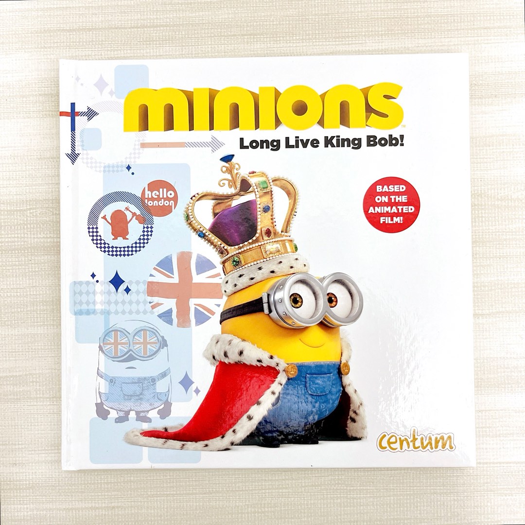 Minions Long Live King Bob Story Book *Restock, Hobbies & Toys, Books ...