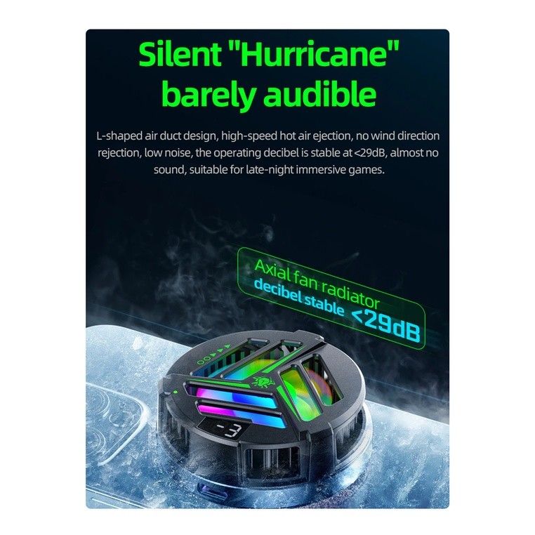 Mobile phone magnetic radiator for gaming rgb, Mobile Phones & Gadgets ...