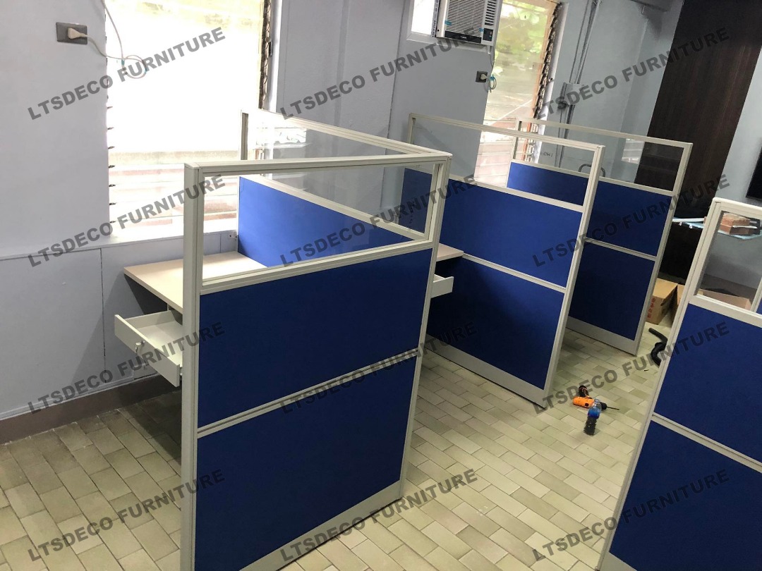 MODULAR PARTITION WORKSTATION OFFICE FURNITURE AND PARTITION, Furniture ...