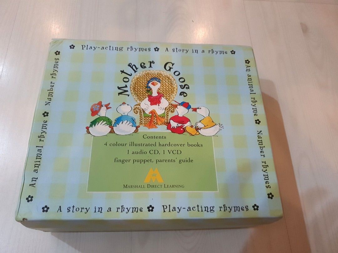 Mother Goose Nursery Rhyme Programme Box Set, Babies & Kids, Infant ...