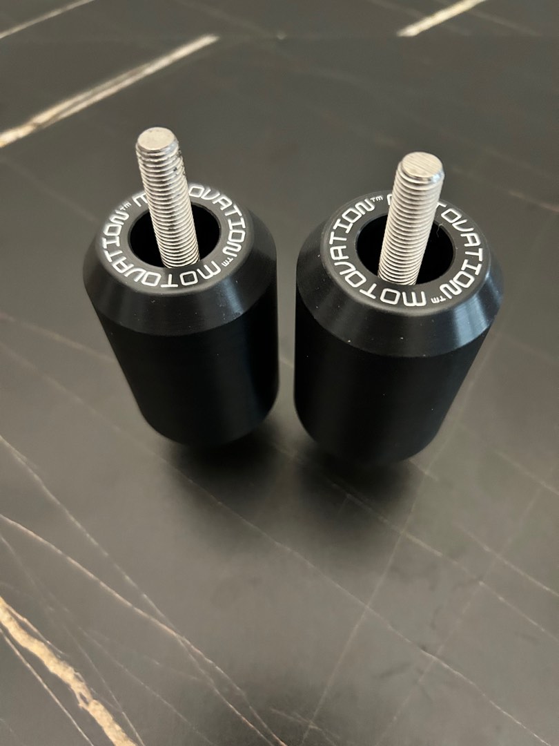 Motovation frame sliders, Motorcycles, Motorcycle Accessories on Carousell