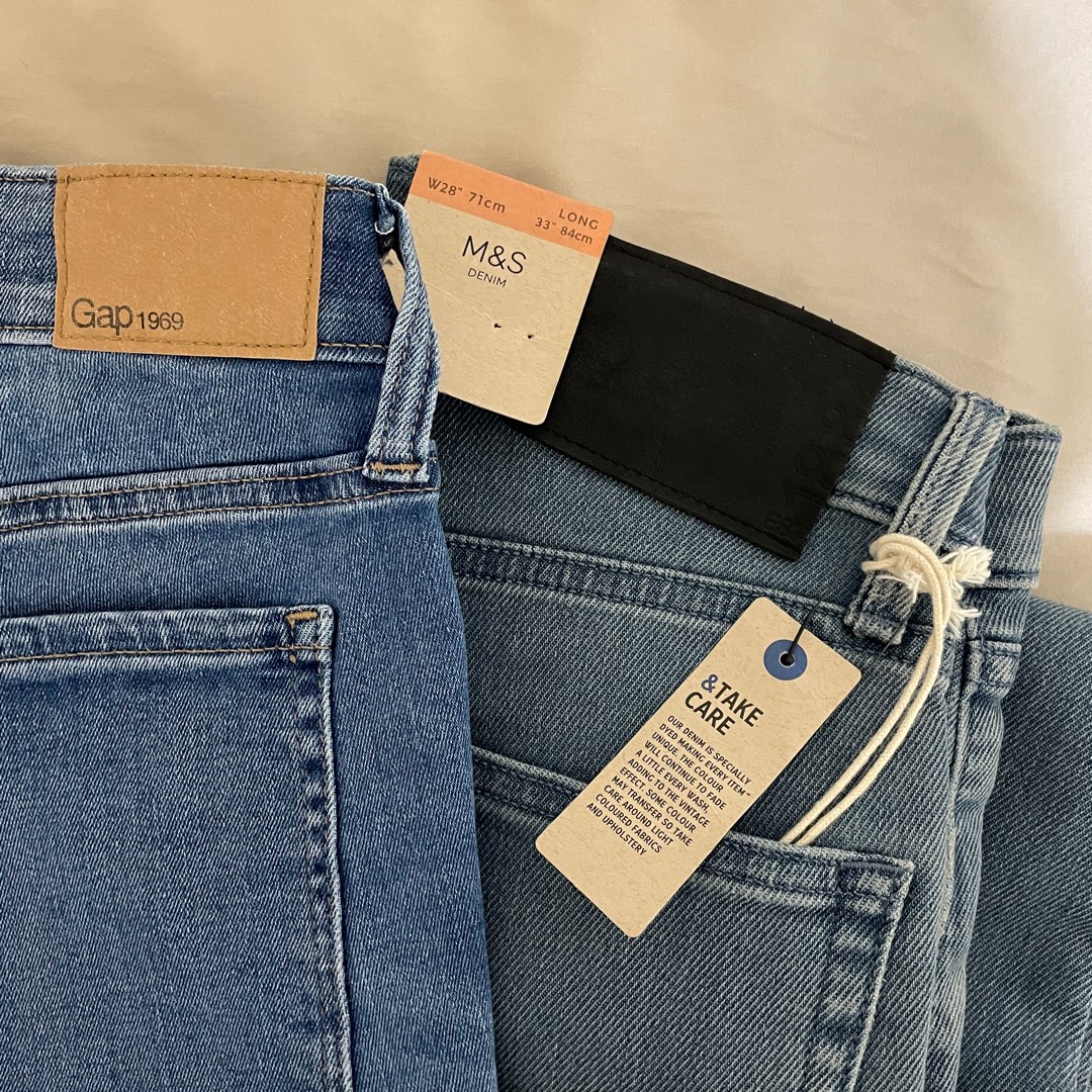 M&S, & GAP JEANS BUNDLE, Women's Fashion, Bottoms, Jeans on Carousell