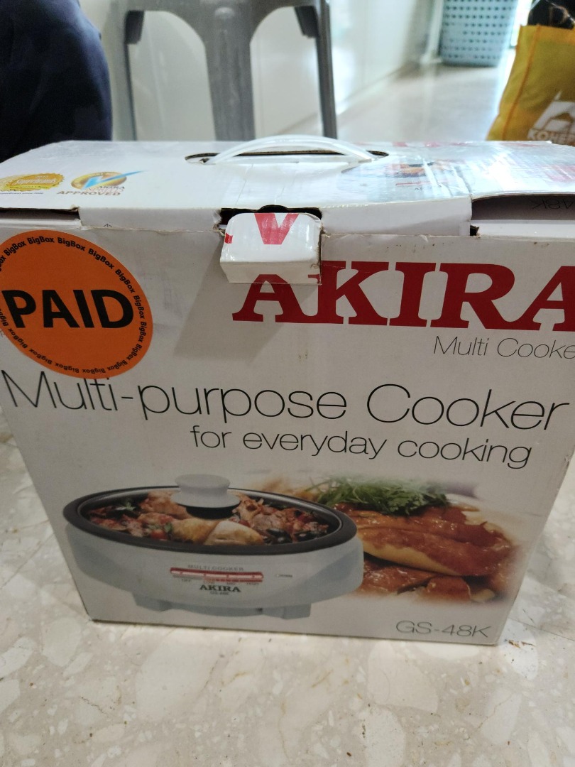 Multi Purpose Cooker -Akira, TV & Home Appliances, Kitchen Appliances ...