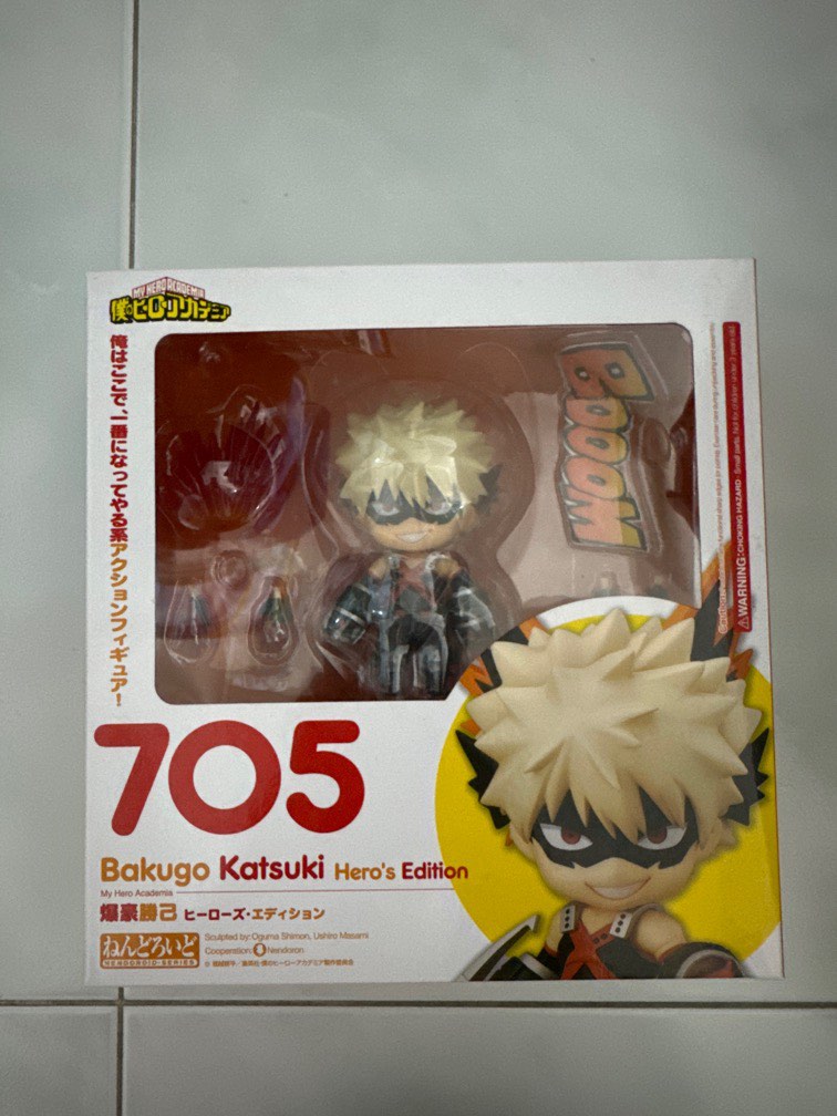 My Hero Academia MHA Nendoroid 705 Bakugo Katsuki, Hobbies & Toys ...