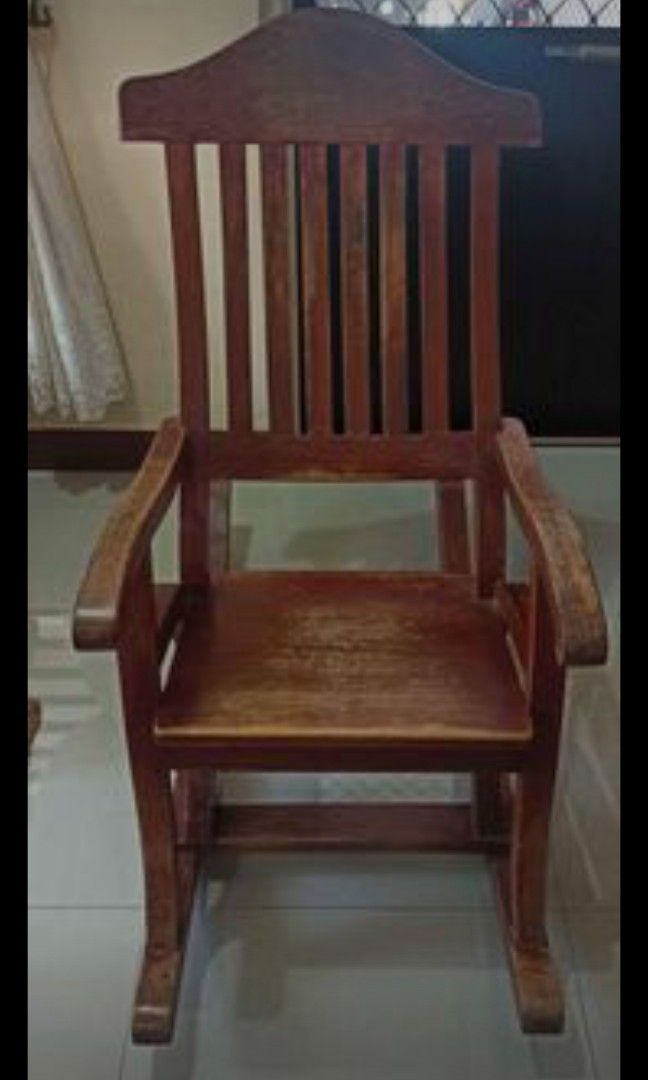 Narra Rocking Chair, Furniture & Home Living, Furniture, Chairs on ...