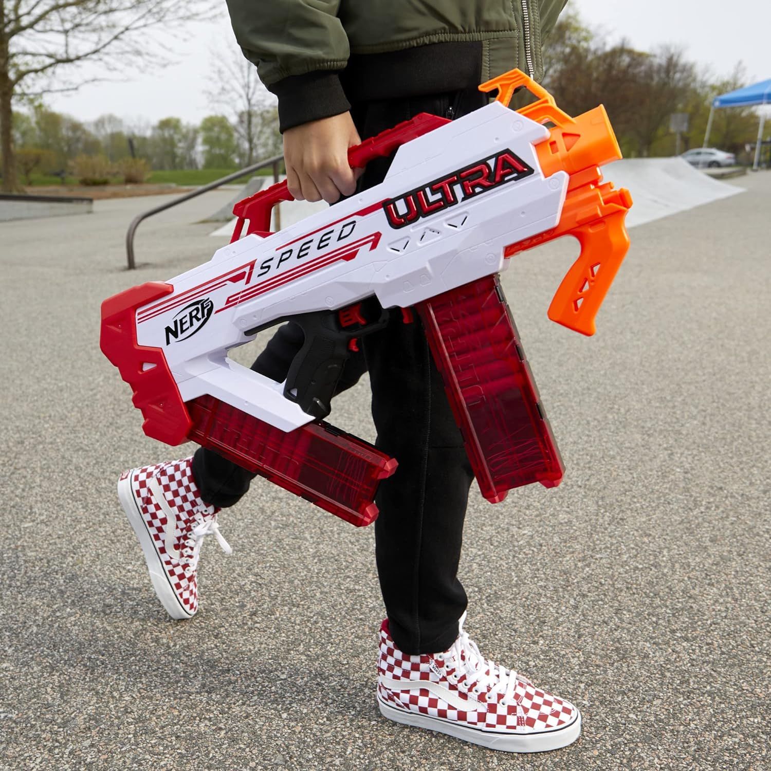 NERF Ultra Speed Fully Motorized Blaster, Fastest Firing Nerf Ultra ...