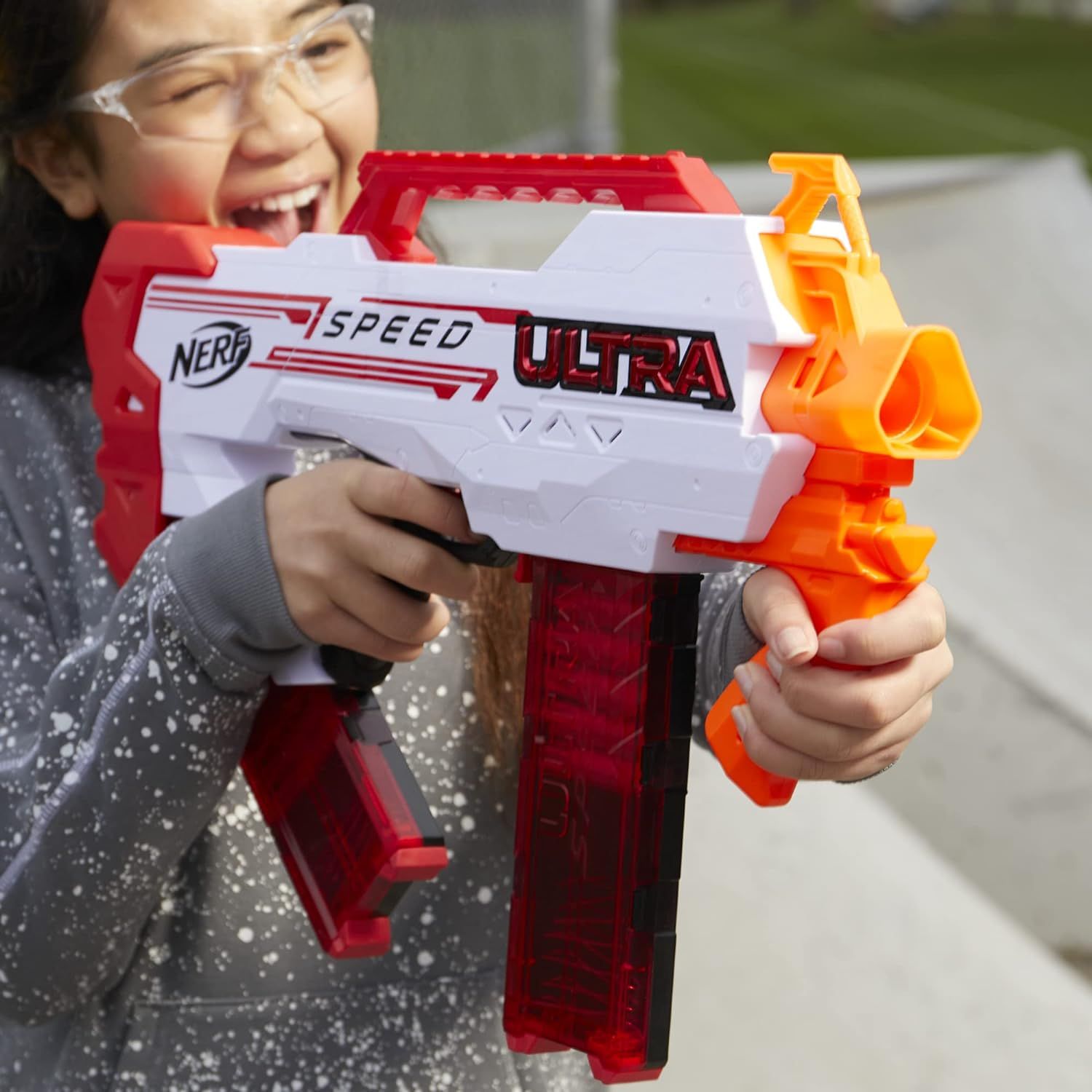 NERF Ultra Speed Fully Motorized Blaster, Fastest Firing Nerf Ultra ...