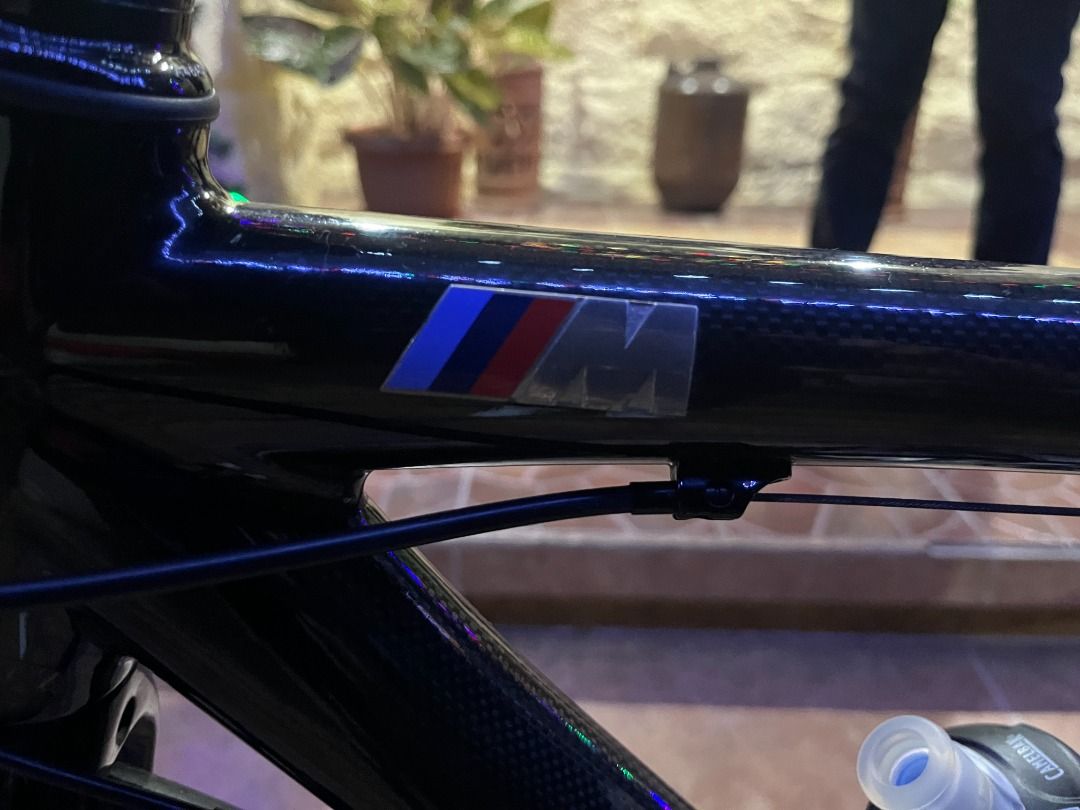 Never Used BMW M Bike Carbon Fiber Racer., Sports Equipment, Bicycles & Parts, Bicycles on Carousell