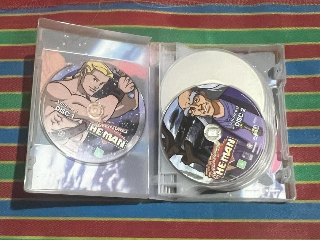 New Adventures of He-Man MOTU 1990 Madman BCI Eclipse DVD Set Authentic ...