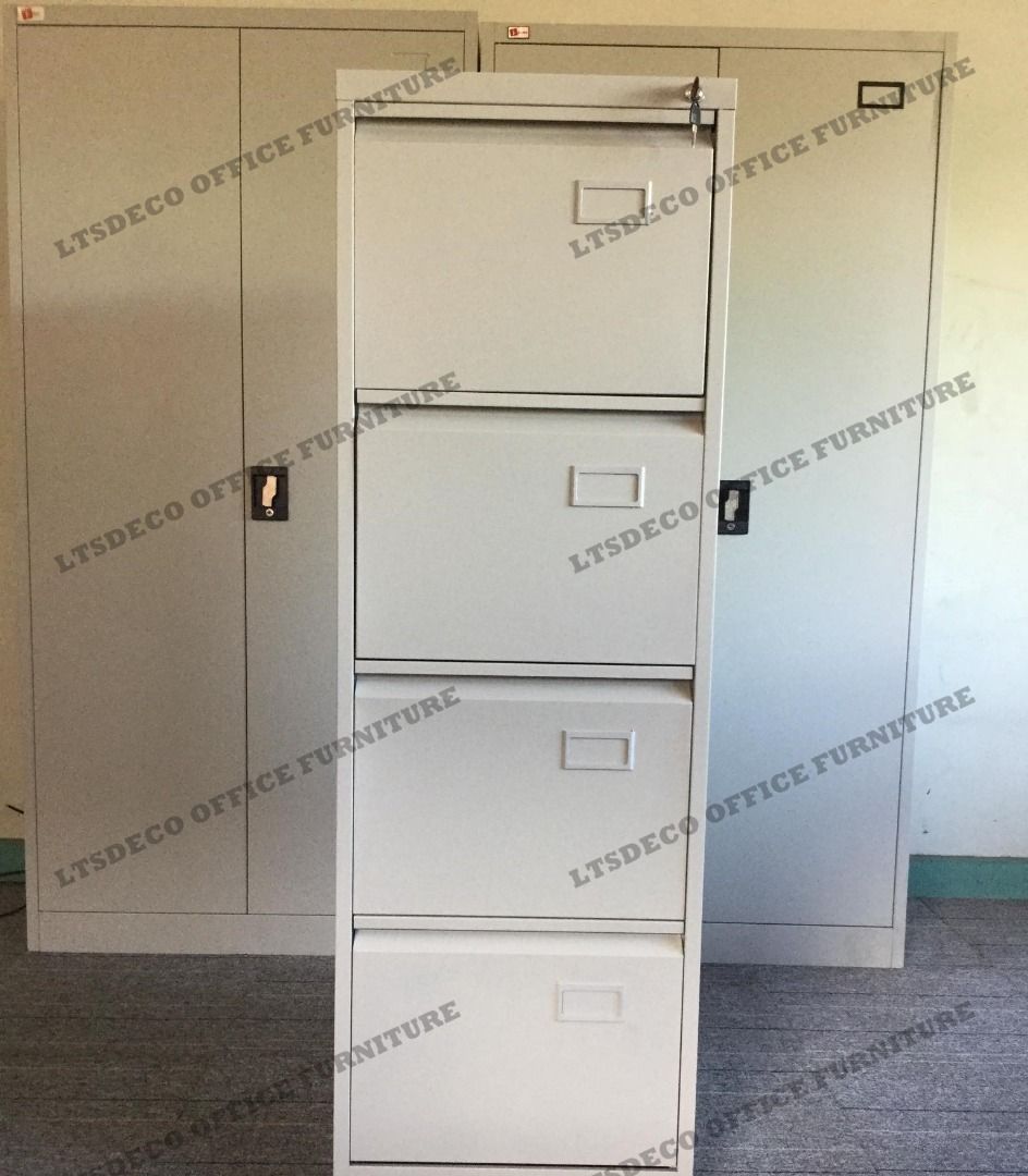 NEW ARRIVAL 4LAYER FILING CABINET, Furniture & Home Living, Office ...