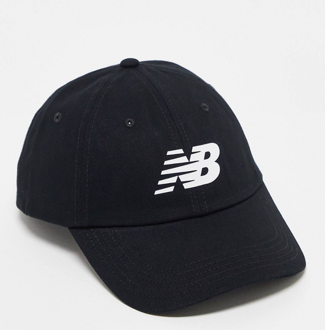 New Balance 6 Panel Curved Brim Snapback Cap, Men's Fashion, Watches ...