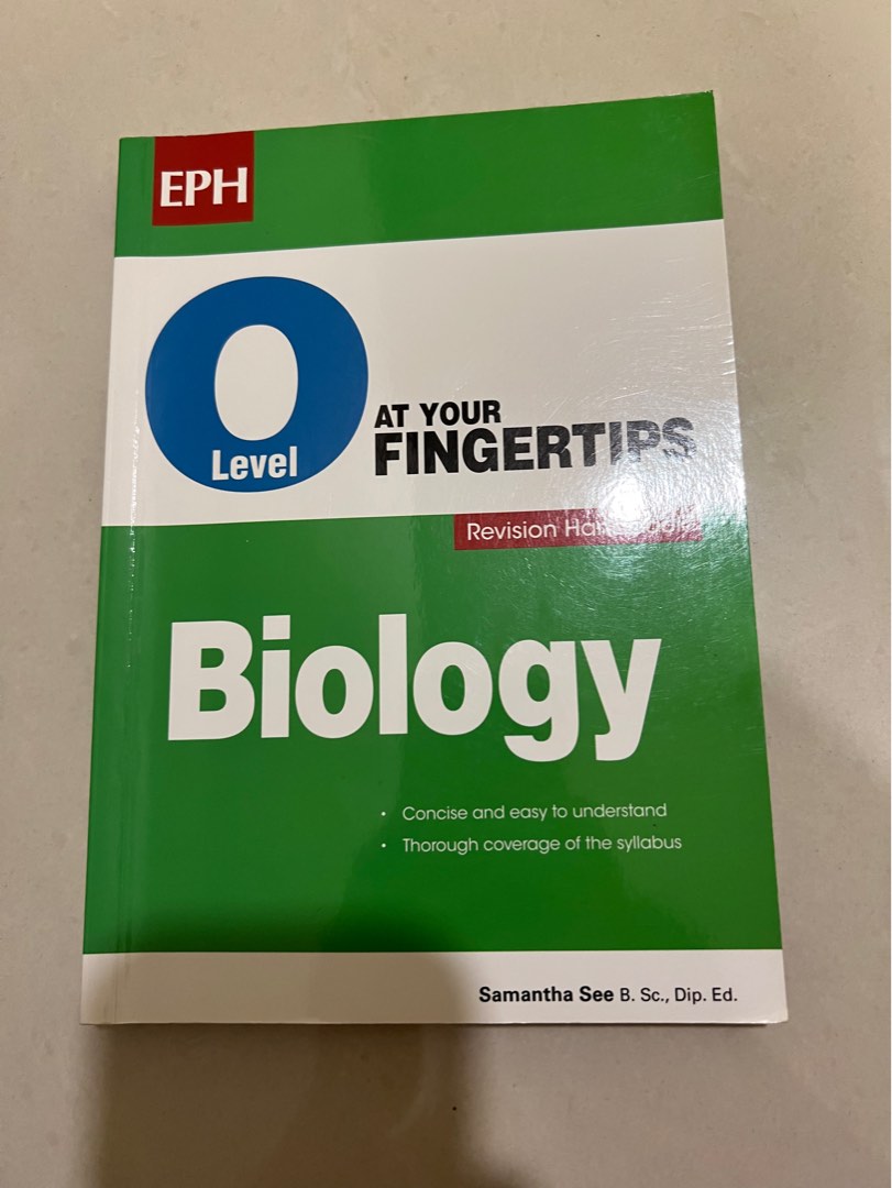 O level Biology Handbook, Hobbies & Toys, Books & Magazines, Assessment ...