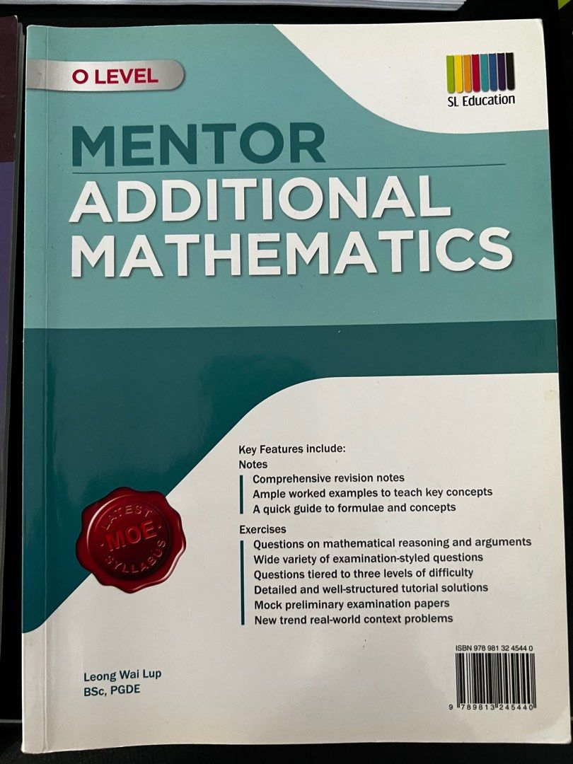 O level Mathematics practice books New, Everything Else on Carousell