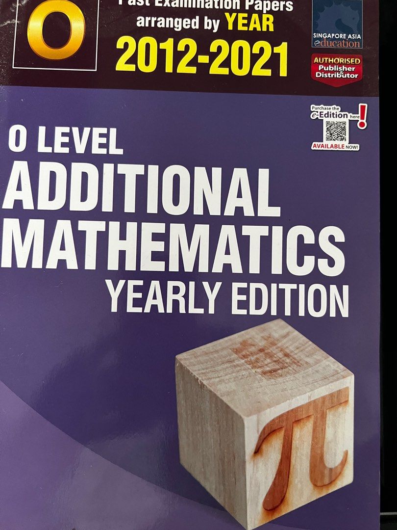 O level Mathematics practice books New, Everything Else on Carousell