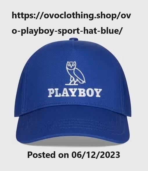 October's Very Own x Playboy Cap, 男裝, 手錶及配件, 棒球帽、帽 - Carousell