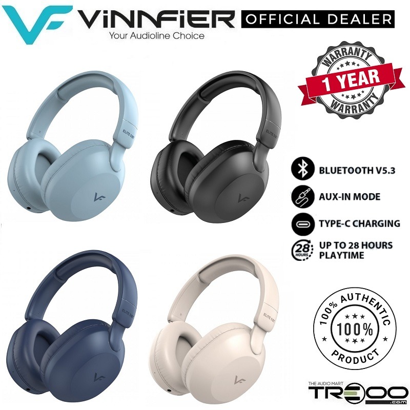 [Official] Vinnfier Elite 5 Wireless Bluetooth Over-Ear Headphone with ...