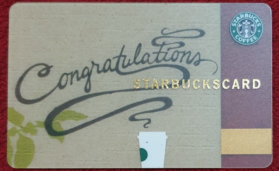 OLD LOGO STARBUCKS CARDS, Hobbies & Toys, Memorabilia & Collectibles ...