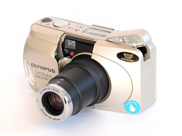 Olympus Mju II Zoom 80, Photography, Cameras on Carousell