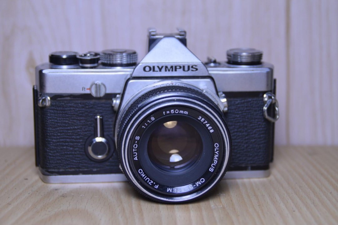 Olympus OM 1 Film Camera, Photography, Cameras on Carousell