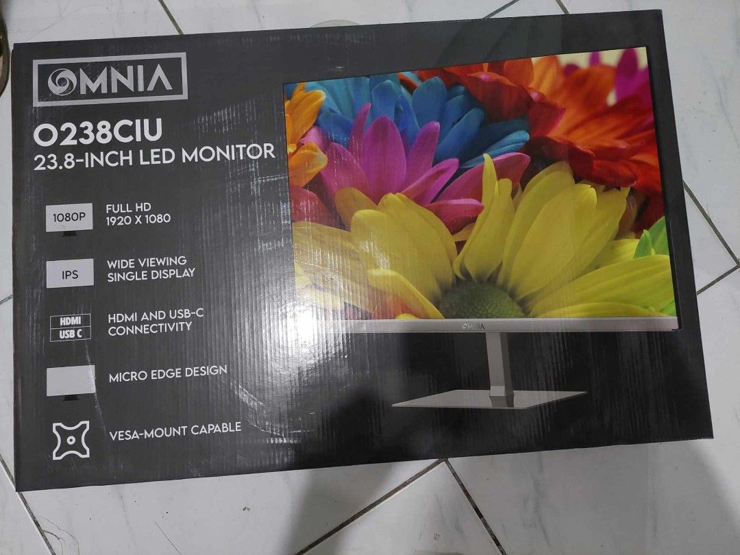 Omnia O238CIU 23.8" LED Monitor, Computers & Tech, Desktops on Carousell