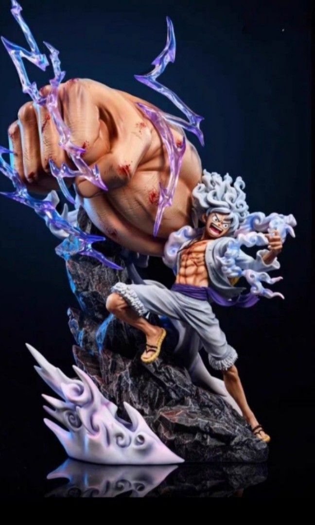 One Piece - Luffy "Kong Gun" Gear 5 (NOT P.O.P), Hobbies & Toys, Toys ...