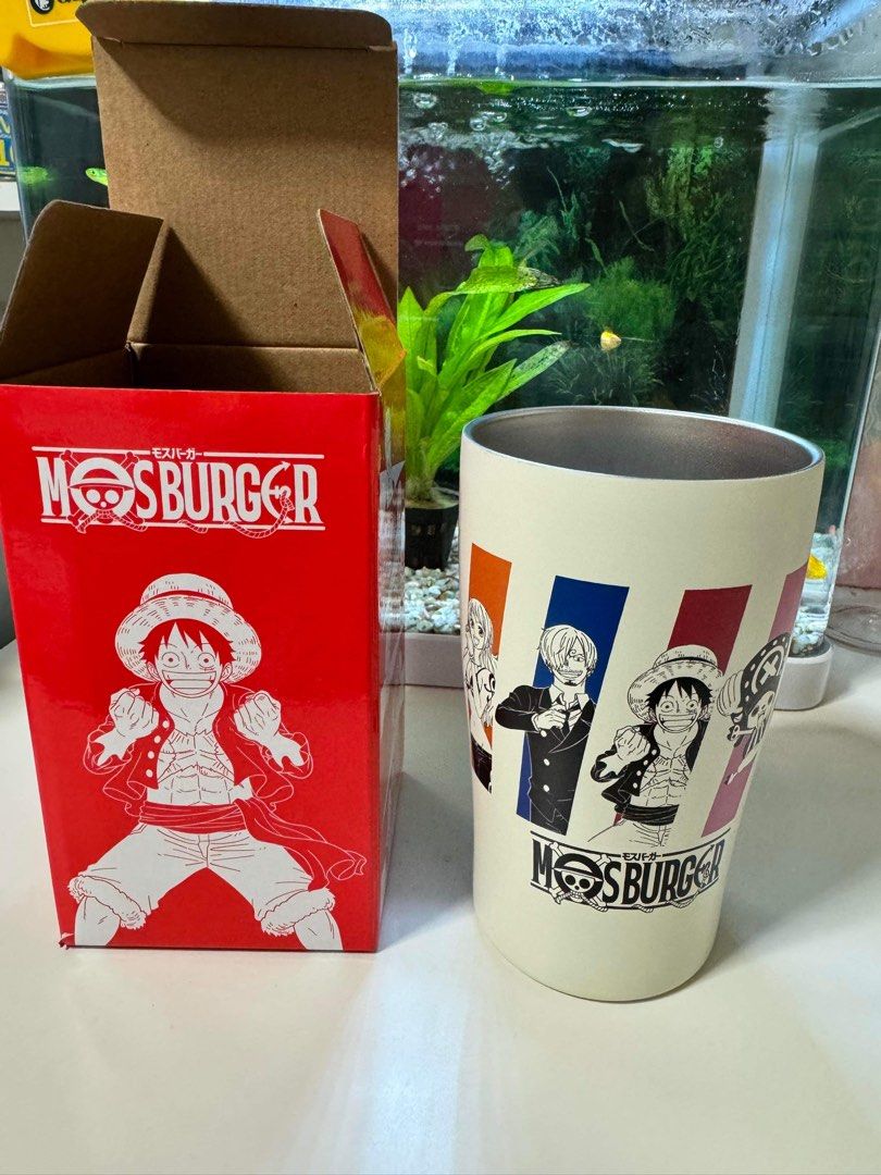 Limited Edition One Piece Mos Burger Mug (Japanese Edition), Hobbies & Toys, Toys & Games on ...