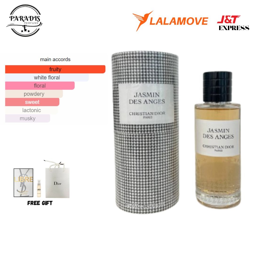 ORIGINAL AUTHENTIC DIOR JASMIN DES ANGES EDP 125ML (HOUNDSTOOTH EDITION), Beauty & Personal Care ...