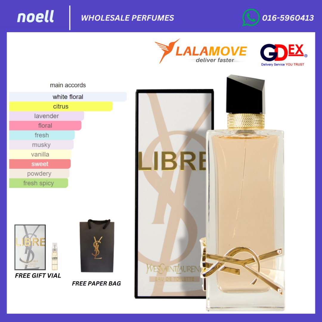 [ORIGINAL] AUTHENTIC READY STOCK YSL LIBRE EDT 90ML PERFUME FOR WOMEN ...