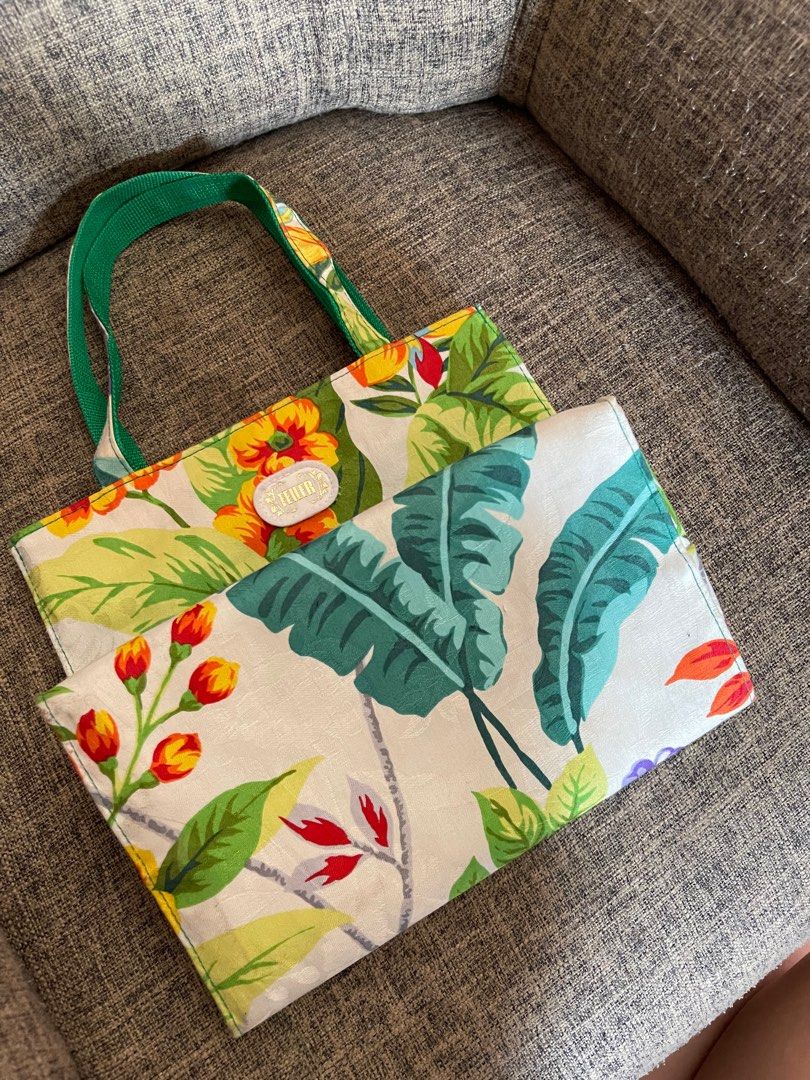 Original FEILER Germany Floral Bag, Luxury, Bags & Wallets on Carousell