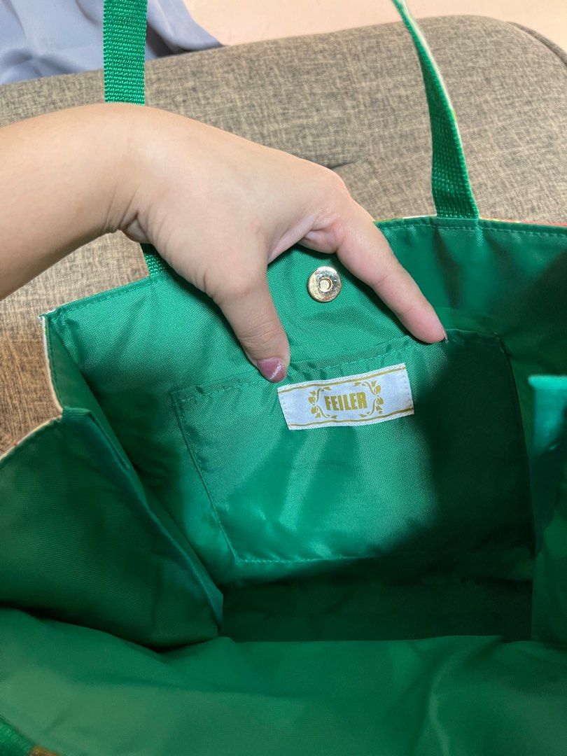 Original FEILER Germany Floral Bag, Luxury, Bags & Wallets on Carousell