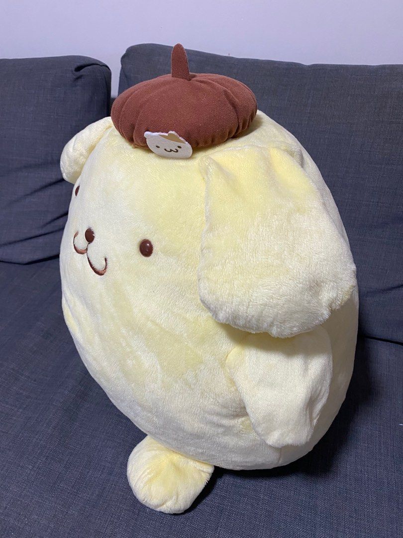 Original Sanrio Pompompurin BIG Plush, Hobbies & Toys, Toys & Games on ...