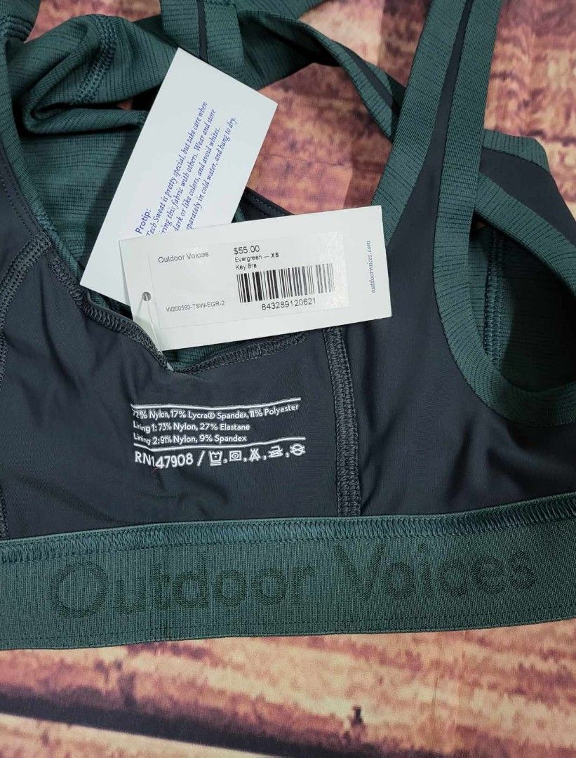 Outdoor Voices Key Bra, Women's Fashion, Activewear on Carousell