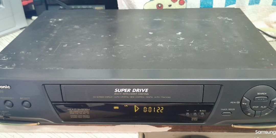 Panasonic 2head VHS/VCR/Video Cassette Player/Recorder, TV & Home ...