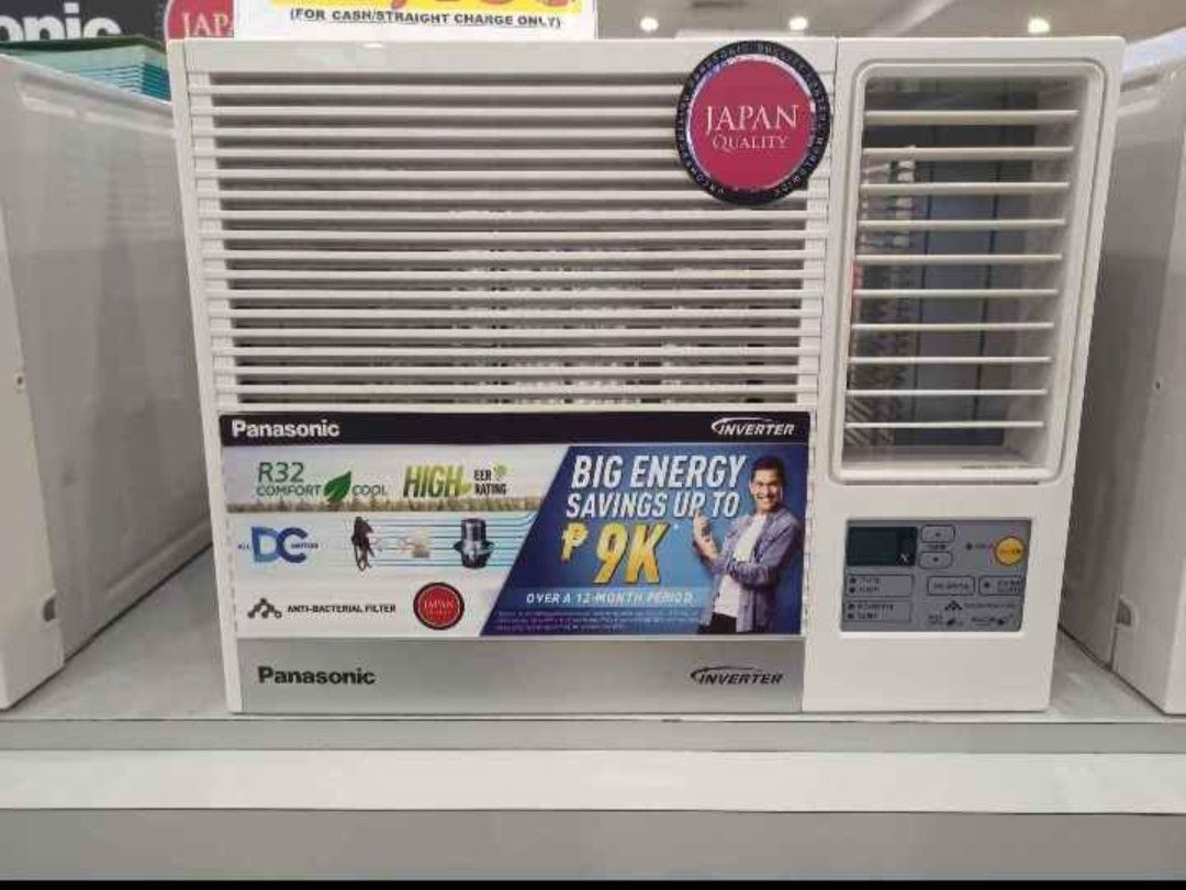 PANASONIC INVERTER WINDOW TYPE, TV & Home Appliances, Air Conditioning ...