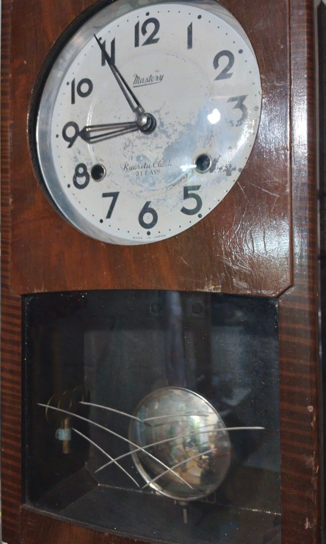 Pendulum clock Japan as is, Hobbies & Toys, Memorabilia & Collectibles ...