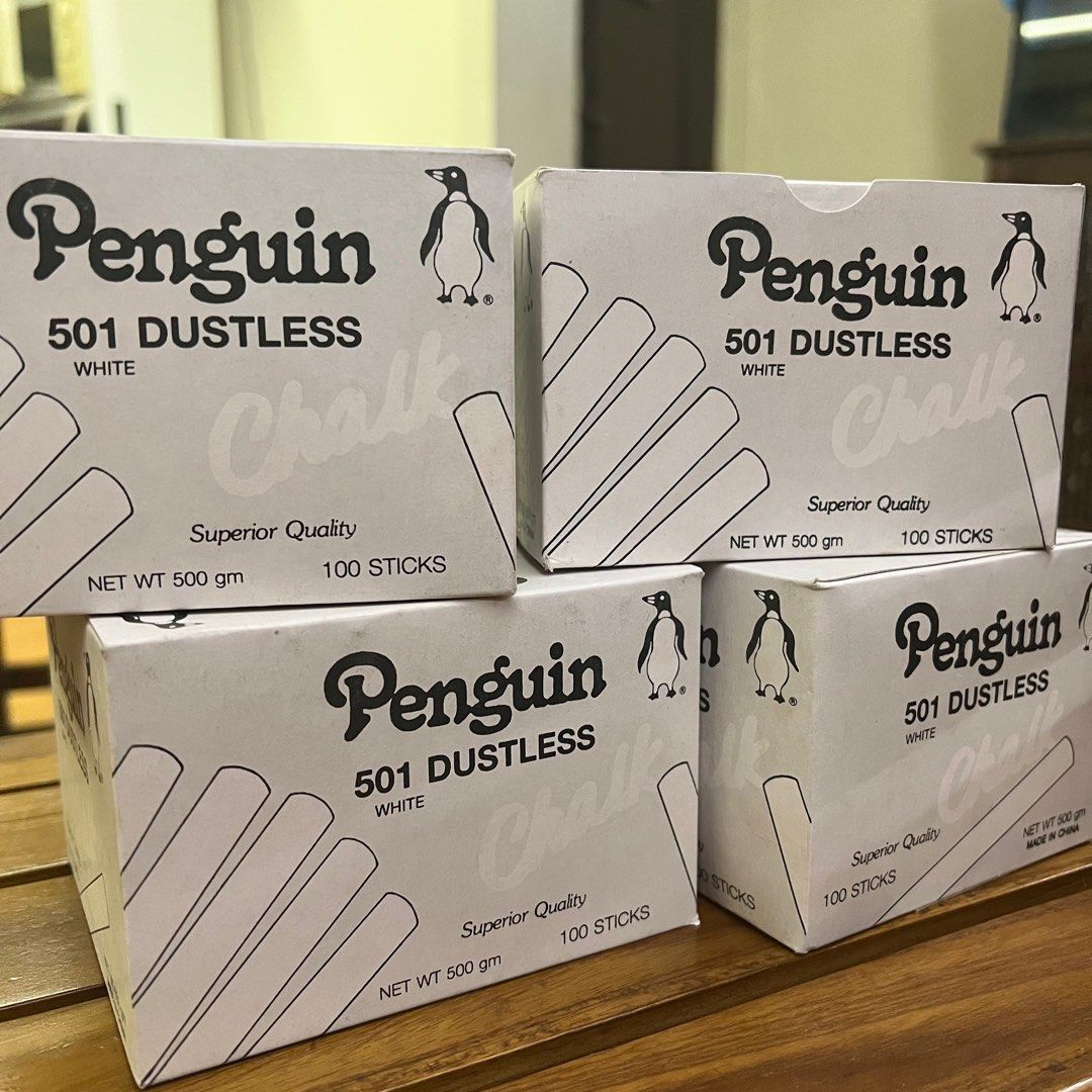 Penguin White Chalk, Hobbies & Toys, Stationery & Craft, Stationery ...