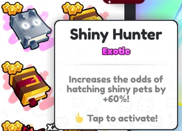 Pet Simulator 99 PS99 SHINY HUNTER ENCHANT CHARM STONES, Video Gaming ...