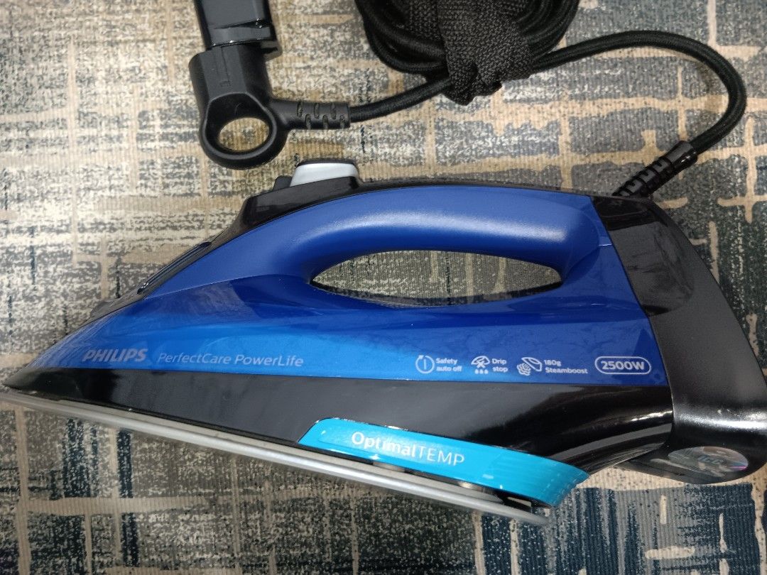 Philips Premium Clothes Steam Iron, Furniture & Home Living, Cleaning ...