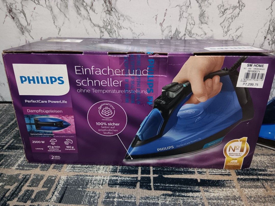 Philips Premium Clothes Steam Iron, Furniture & Home Living, Cleaning ...